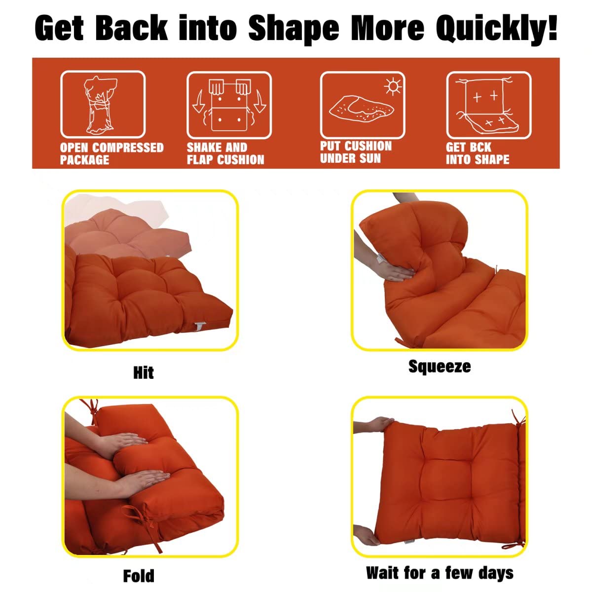 Adironack Chair Cushions Indoor Outdoor Furniture Cushions Patio Seating Cushions Light Coffee
