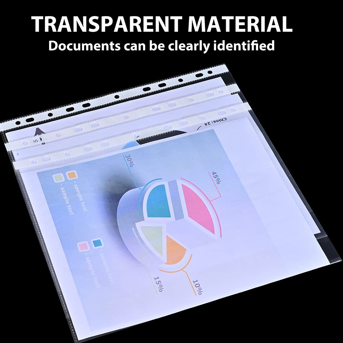 450 Sheet Protectors,Page Protectors for 3 Ring Binder,11 Hole, Holds 8.5 x 11 inch Sheets, 9.25 X 11.25 Top Loaded,Plastic Sleeves for Binders, Holds Multiple Sheets … …