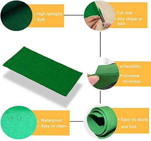 Tfwadmx 39" X 20" Reptile Carpet Mat Substrate Liner Bedding Reptile Supplies for Terrarium Lizards Snakes Bearded Dragon Gecko Chamelon Turtles Iguana (2 Pack)