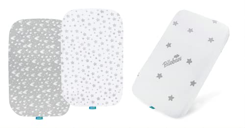 Bassinet Mattress Topper and Bassinet Sheets Compatible with Baby Delight Beside Me Dreamer Bassinet, Breathable and Heavenly Soft