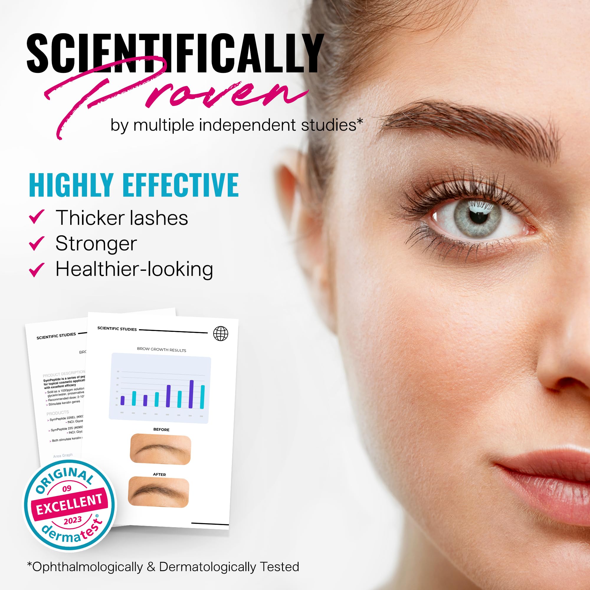 LASHCOCA!NE eyelash growth serum to grow longer & fuller eyelashes | vegan lash enhancing serum | test winner “VERY GOOD” for eyelash extensions | long eye-lashes by Svenja Walberg