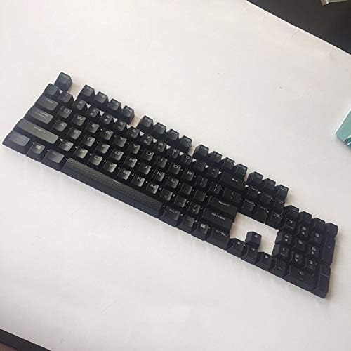 Suitable for Corsair Strafe RGB mk.2 K70 K68 K63 K65 K95 K90 Keyboard keycap, 104 Keys. Spare keycaps for Mechanical Gaming Keyboard