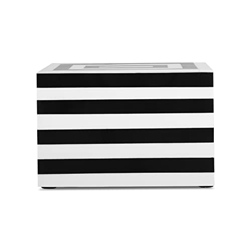 Handicrafts Home Concentrics Collection Storage Organizer Decorative Box Multipurpose Gift, 6x4.5x4 Inch