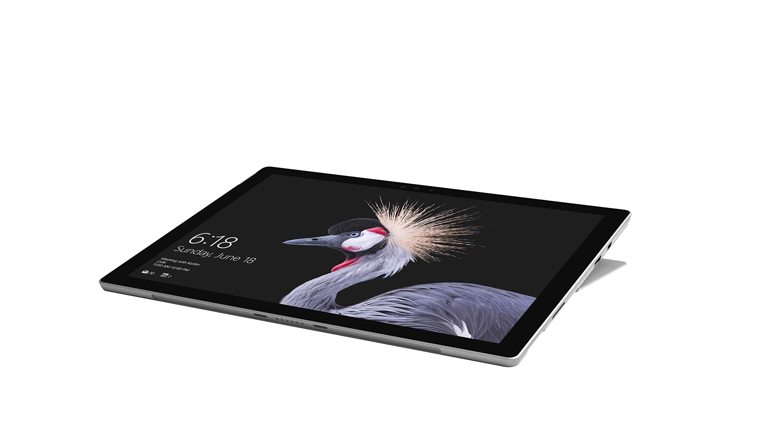Microsoft Surface Pro 6 12.3 inches 128GB - with Keyboard - Platinum (Renewed)