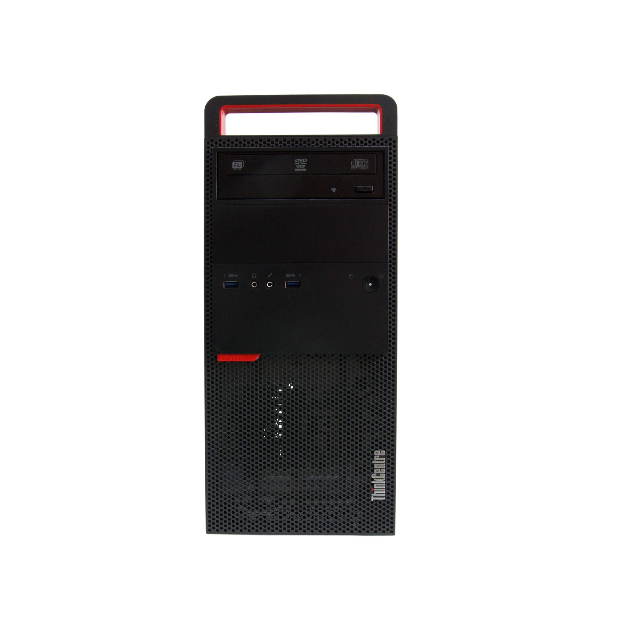Lenovo ThinkCentre M900-T, Core i7-6700 3.4GHz, 16GB RAM, 480GB Solid State Drive, DVDRW, Windows 10 Pro 64Bit (RENEWED)