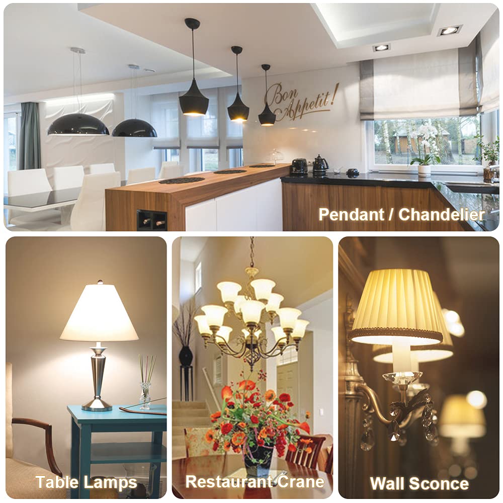 4vwin G9 Halogen Light Bulbs 2 Pin Base JC Type 120V T4 Bi-Pin 60W Small Light Bulb for Range House Hood Lights, Microwave Ovens, Bathroom Light Bulbs, Chandeliers (10, 60W 120V)