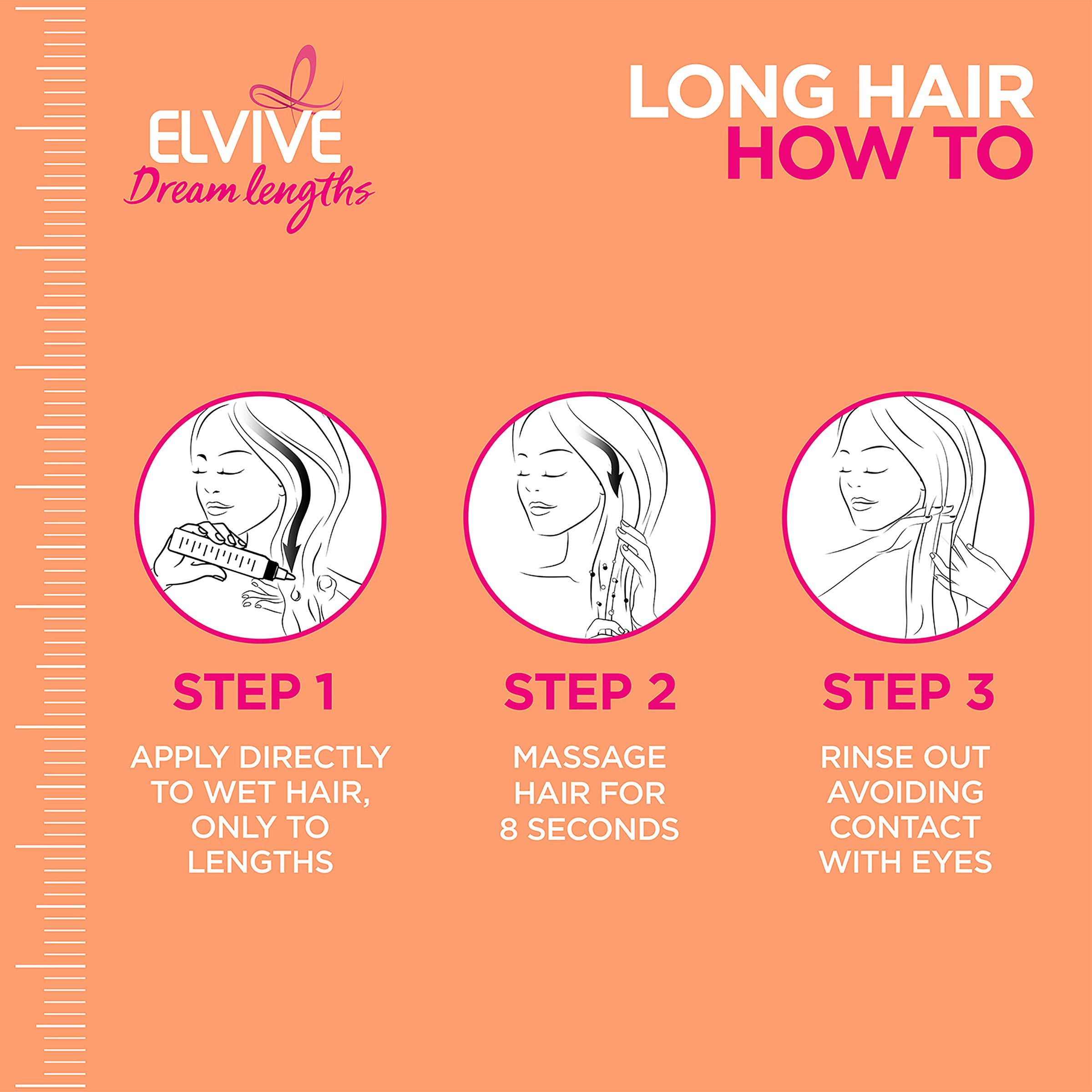 L’Oréal Paris Elvive Dream Lengths Super Curls Cream Leave-In, 5.1 Ounce