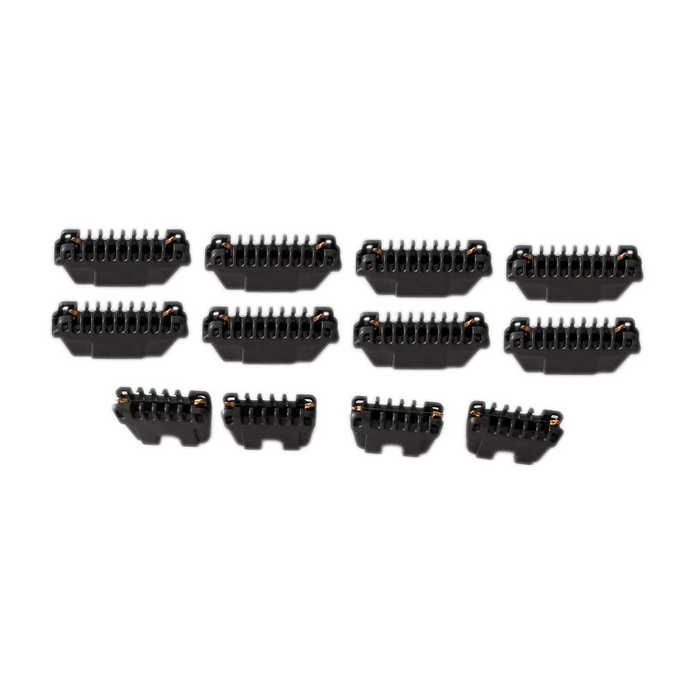 Replacement Thermicon Refill Tips for NONO Hair Removal Epilator 8800 Mini Pro 3 and Pro 5 (8 Wide &4 Narrow)