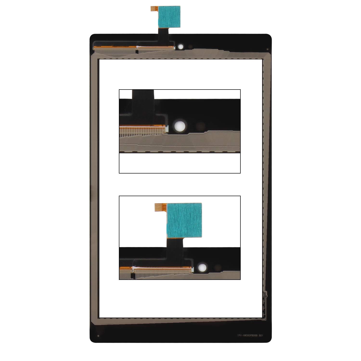 Screen Replacement for Amazon Kindle Fire HD8 HD 8 7th Generation 2017 SX034QT Touch Screen Digitizer Glass Panel Repair Parts Kits with Free Tools