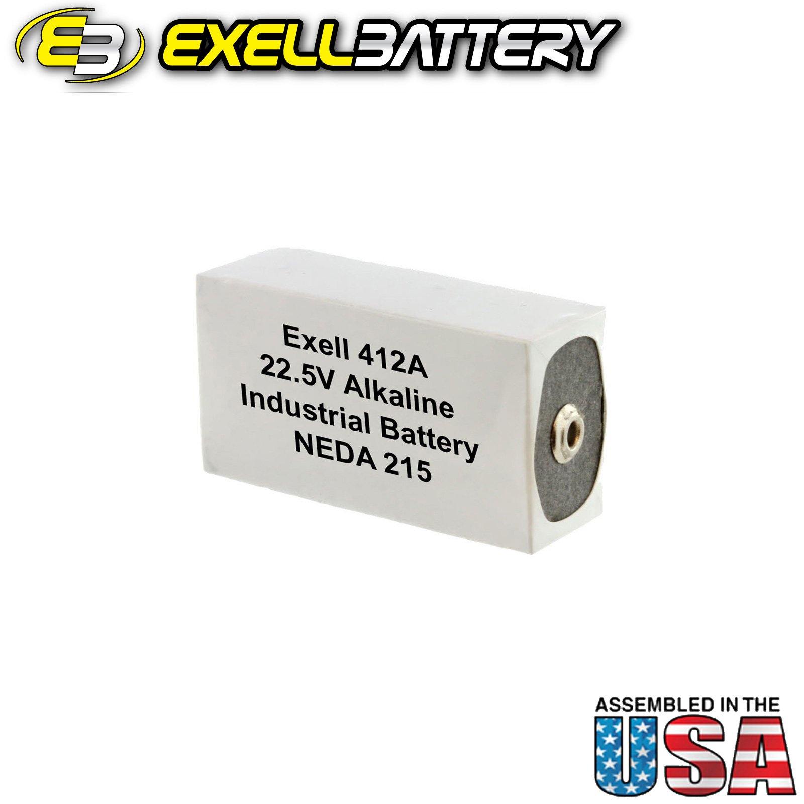Exell Battery 412A Replacement Battery For Ray-0-vac 516