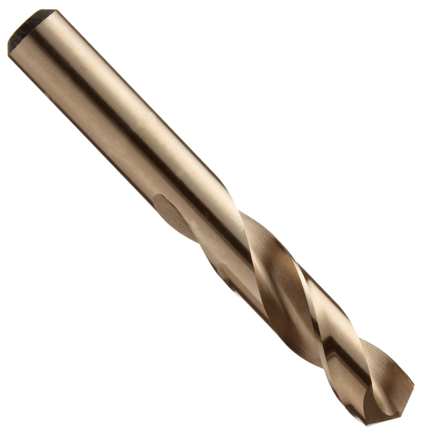 Chicago Latrobe 69853 559 Series Cobalt Steel Short Length Drill Bit Set In Metal Case, Gold Oxide Finish, 135 Degree Split Point, Inch, 29-piece, 1/16" - 1/2" in 1/64" increments
