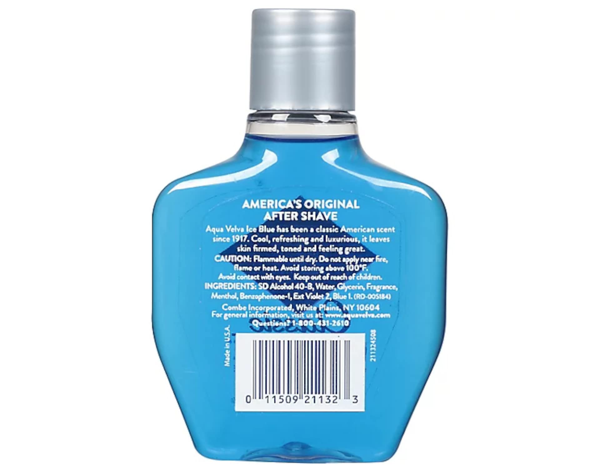Aqua Velva Classic Ice Blue Cooling After Shave 3.50 oz (Pack of 5)