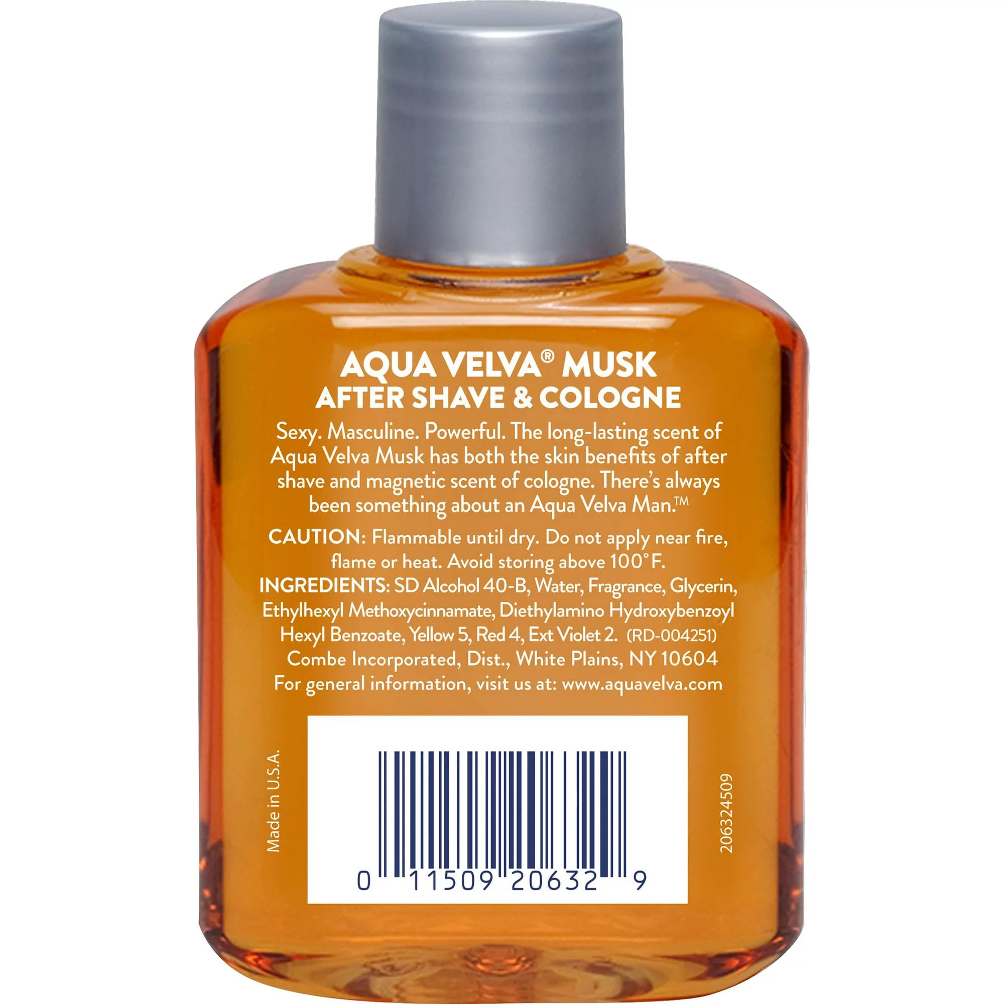 Aqua Velva Musk After Shave Cologne 3.5 oz by Aqua Velva
