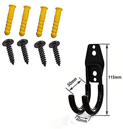 2Pcs Kayak Oars Holds Rack, Kayak Paddle Wall Hanger, Paddle Mount Hanger, kayak Paddle Hanger, kayak Paddle Storage Rack Holder, Perfect for Display & Storage, for Garage, Dock or Shed, NO Paddle (0)