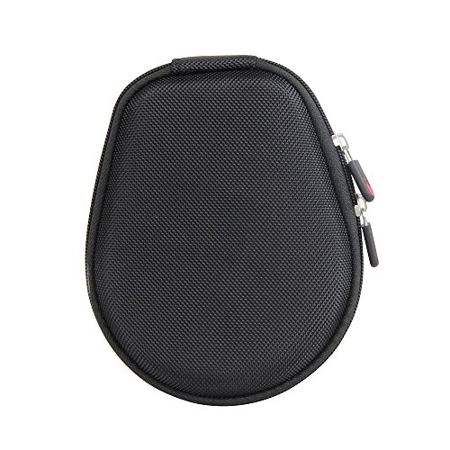 Hermitshell Hard Case for AfterShokz Trekz Air/AfterShokz Aeropex/Titanium Mini/Shokz OpenRun Pro Open Ear Wireless Bone Conduction Headphones AS650 / AS800 (Black) (Only Case)