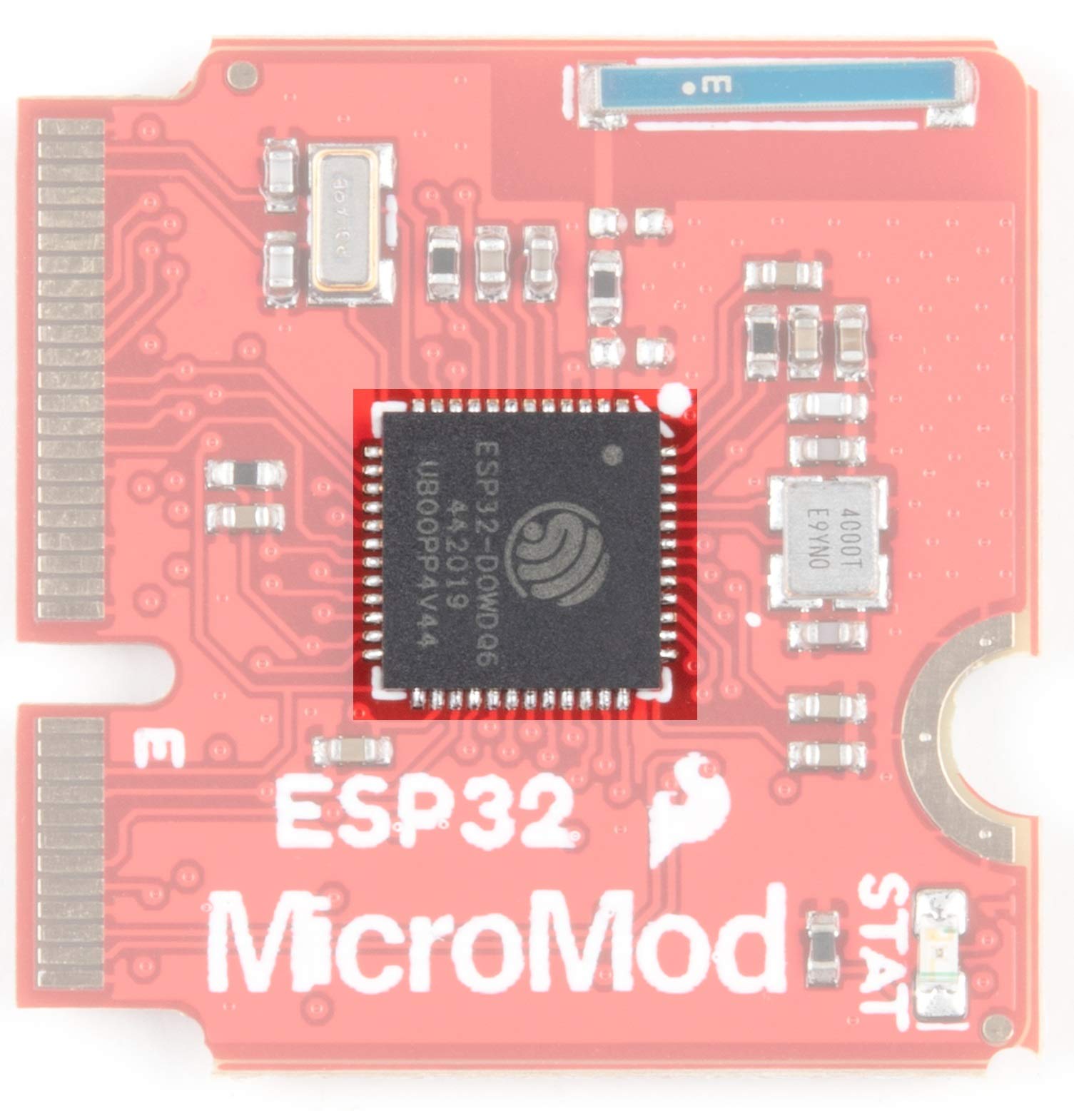 SparkFun MicroMod ESP32 Processor - Modular Interface Ecosystem That Connects ESP32 microcontroller/Processor Board to Various/Carrier Board peripherals