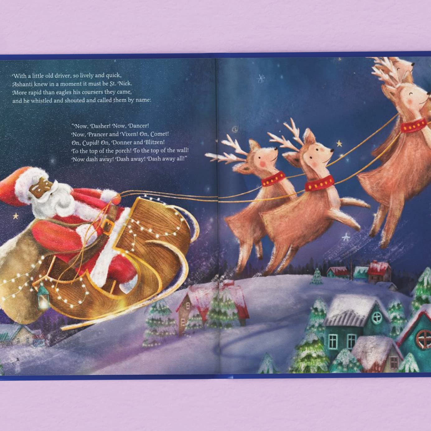 Our Family’s Night Before Christmas - Personalized Children's Story - I See Me! (Hardcover)