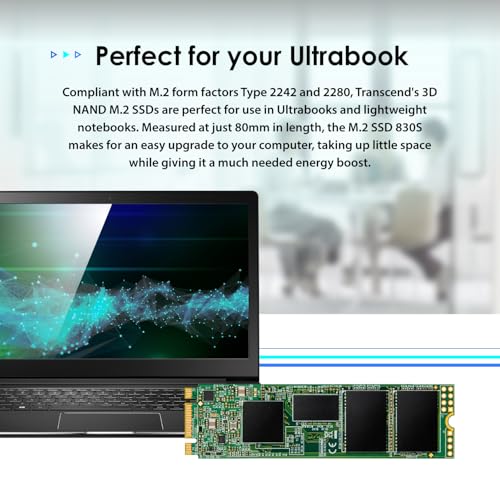 Transcend 128GB SATA III 6GB/s MTS830S M.2 2280 Solid State Drive - TS128GMTS830S
