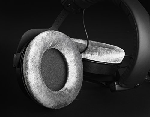 beyerdynamic EDT 770 V Ear pad Set Velour Silver-Grey for DT 770 PRO Series and Other Models