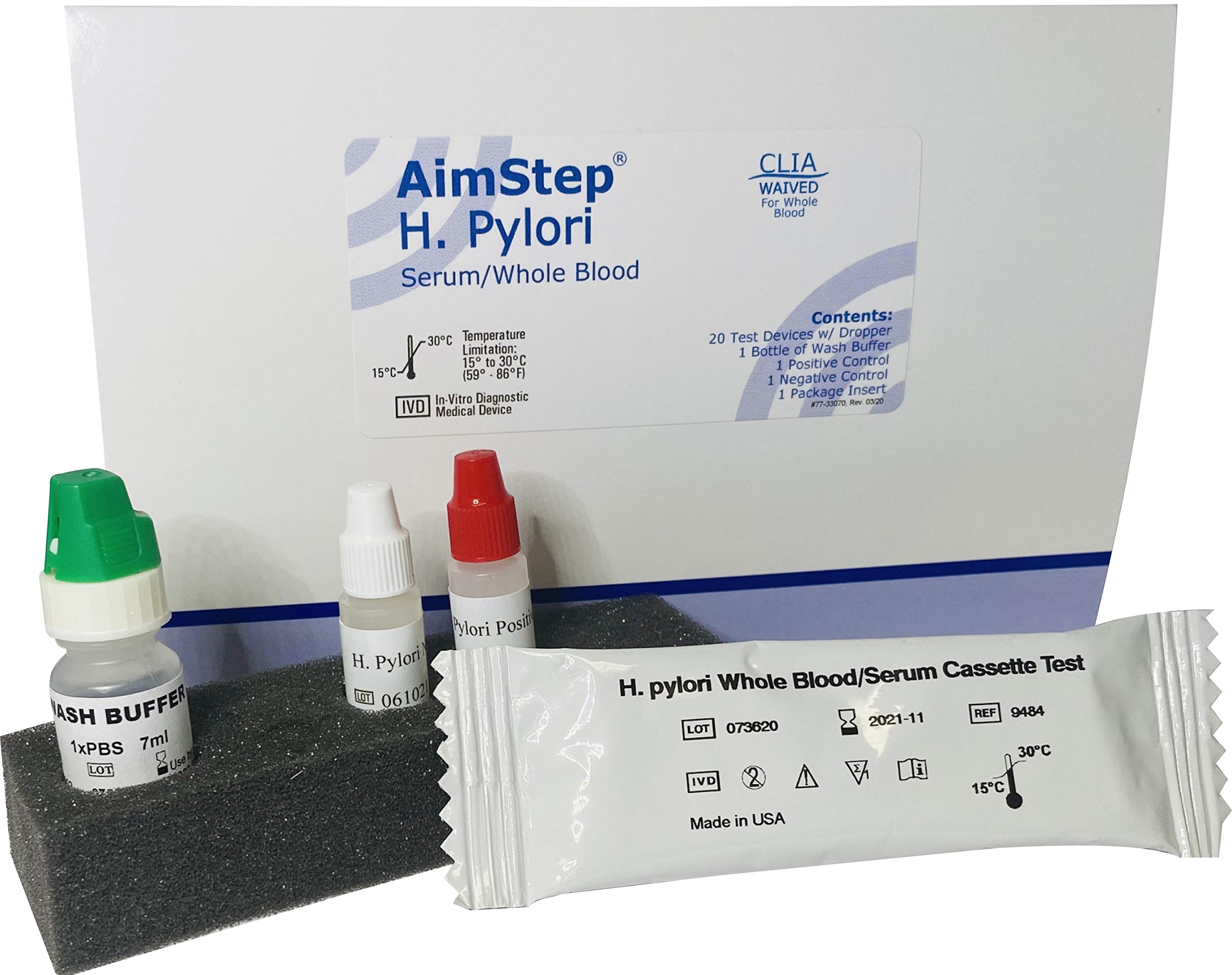 AimStep H. Pylori, 20 Tests/kit