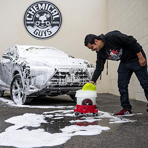 Chemical Guys ACC1001R Creeper Rolling Bucket Dolly for Car Washing, Detailing, Garage & More