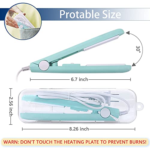 Bag Sealer - Portable Handheld Heat Vacuum Sealers,Mini Plastic Sealing Machine for Food Storage,Plastic Bags, Snack Bags, Chip Bags(Black)