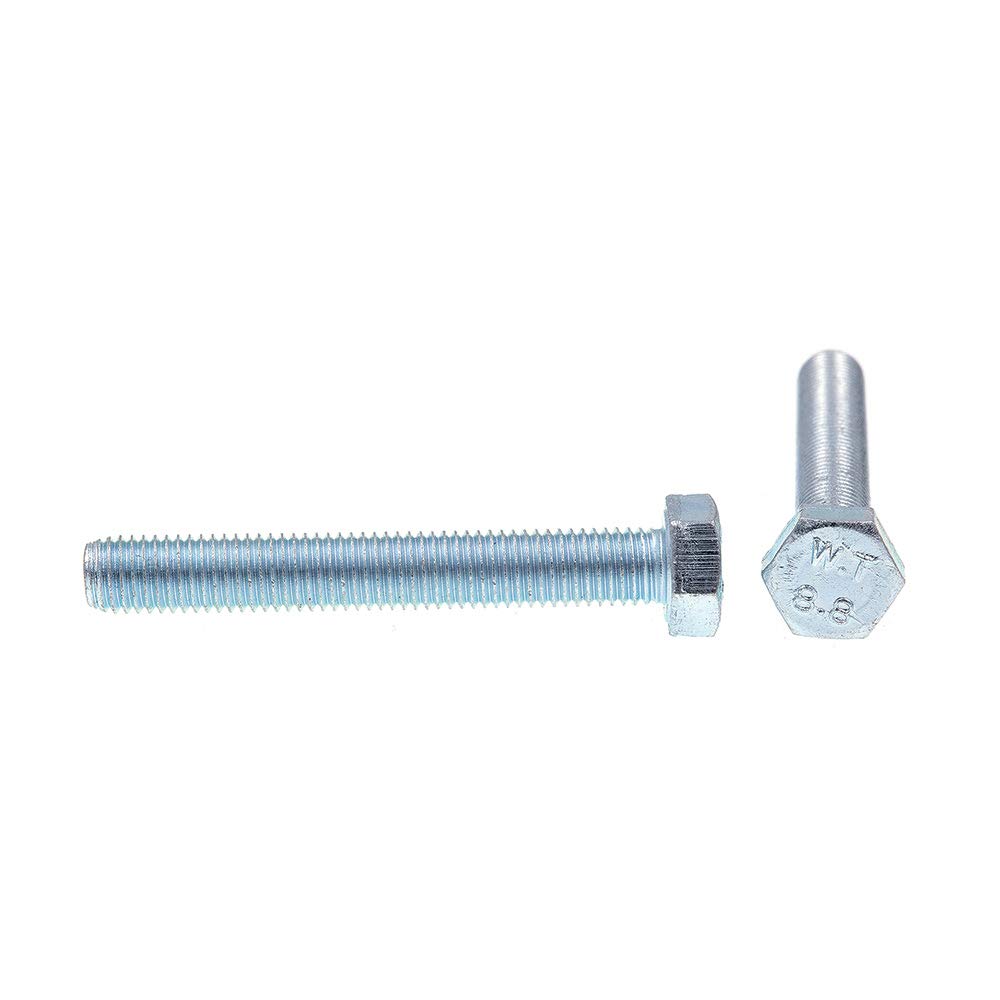 Prime-Line 9109418 Hex Head Cap Screws, Class 8.8 Metric, M7-1.0 X 50MM, Zinc Plated (10 Pack)