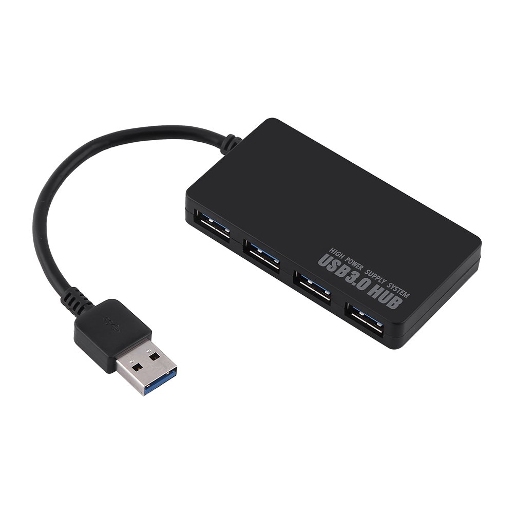 USB Charging Hub, Multi-Port Quick Charge Intelligent Smart Charging 4 Port USB Charger, for 7/8/10 Vista