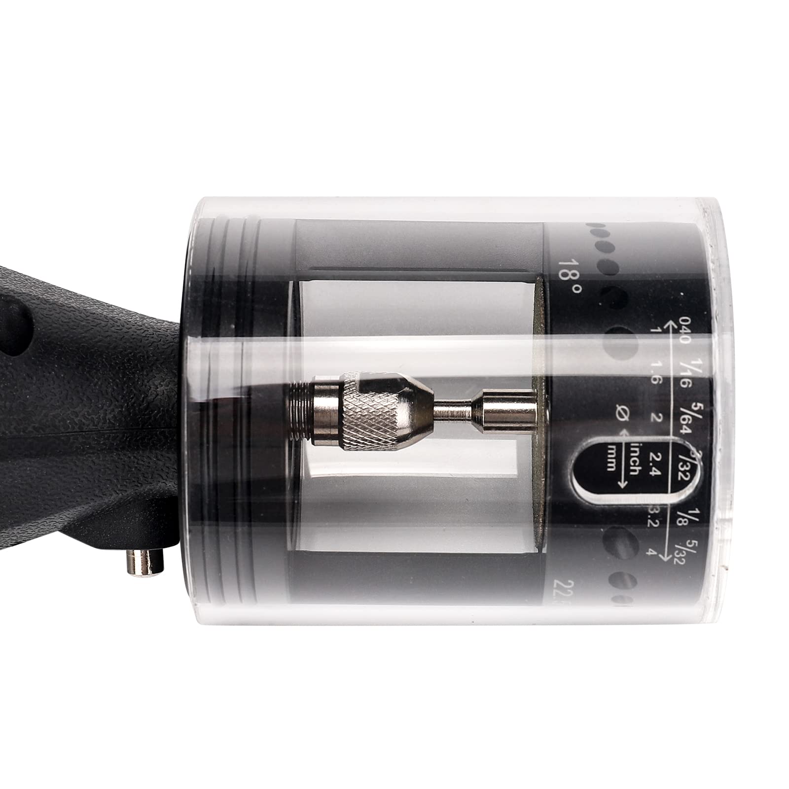 3mirrors ALUMINUM Tungsten Electrode Sharpener Grinder Head TIG Welding Tool 24 Guides, 24 Multi-Angle & Offsets, Full-featured Tool w/Dust Housing, Healthy Version
