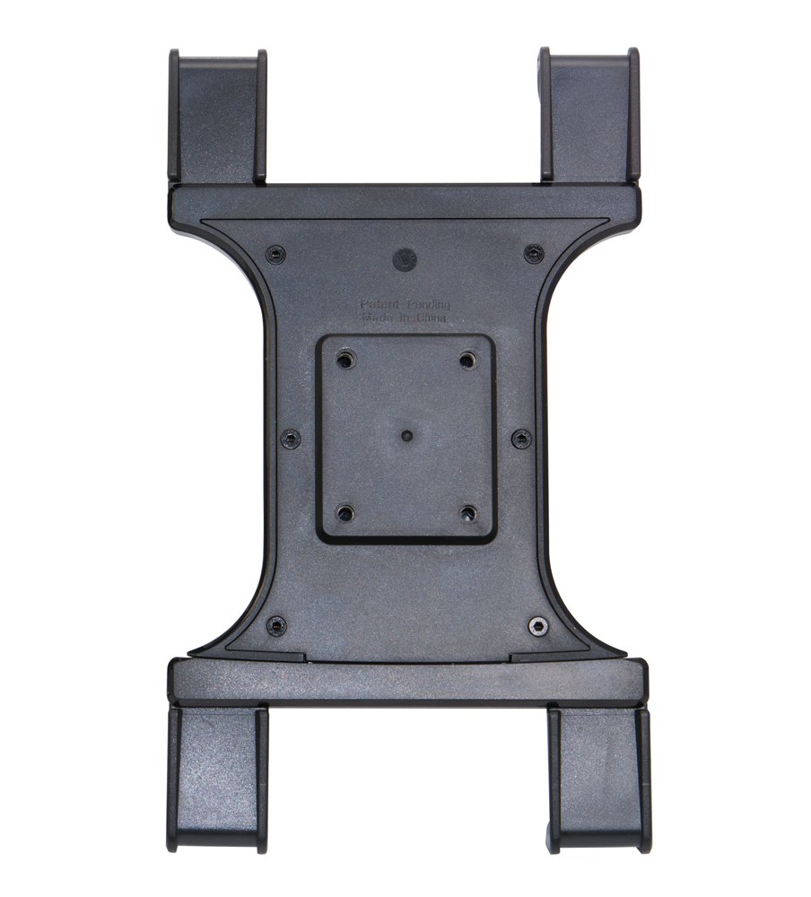 ARKON Mounts Slim-Grip Universal Tablet Holder | Grips Devices up to 18.4" in Screen Size | 4-Hole AMPS Pattern Compatible | Fits iPad, Samsung Tab, Google, Surface, and More | TAB001-AMPS