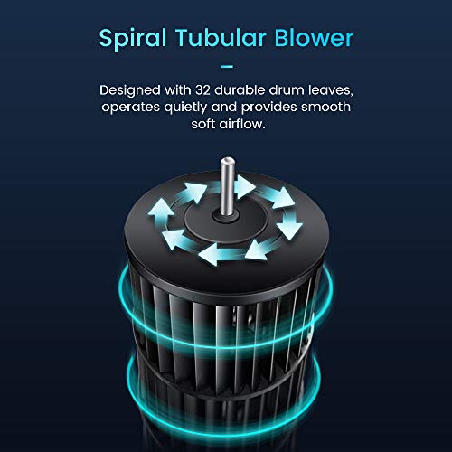 Tower Fan, 42 Inch Portable Oscillating Quiet Cooling Fan with Remote Controlled, 3 Modes and Speed Settings, Built-in Timer LED Display Stand Up Floor Fans Safe for Bedroom, Home Office Use, Black