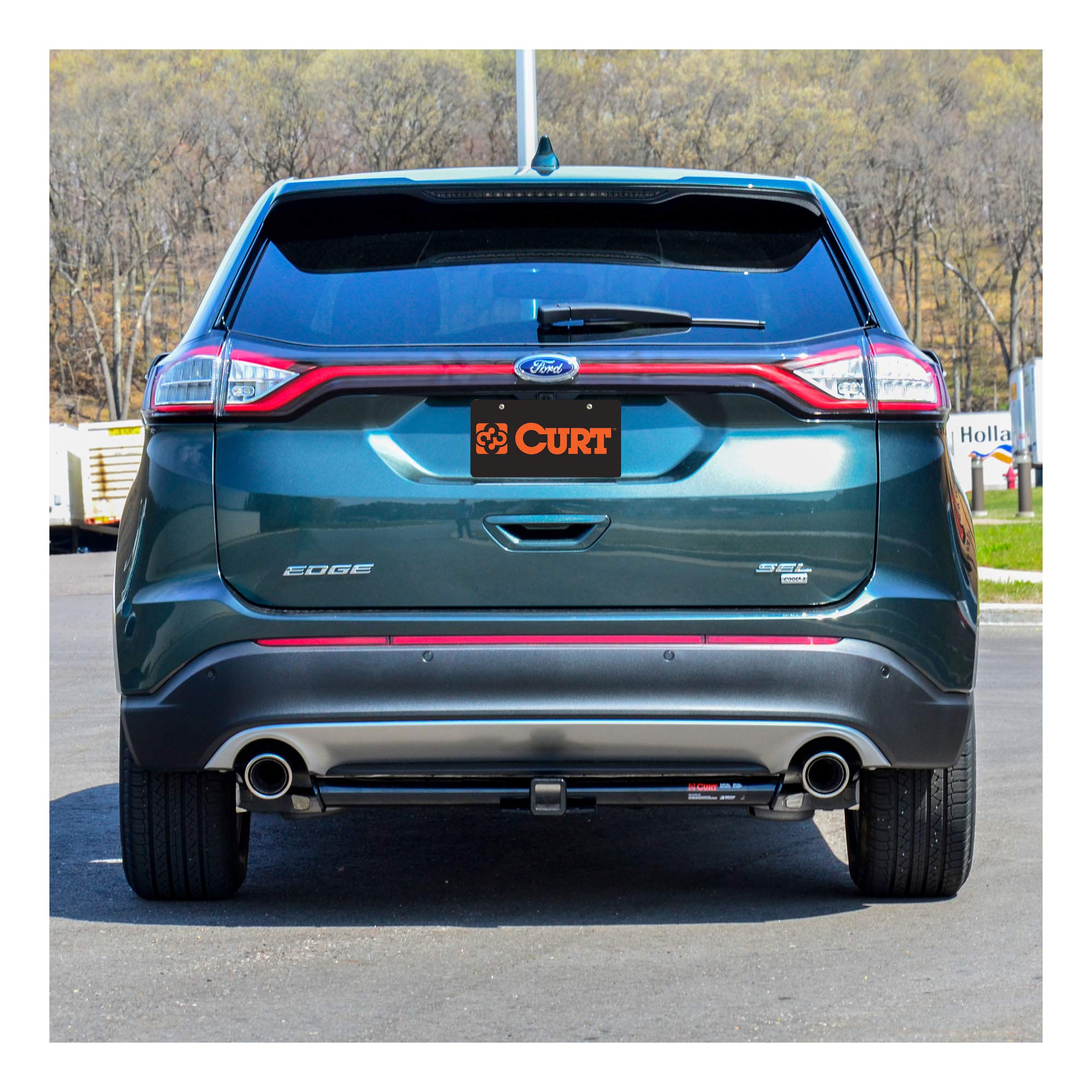 CURT 12140 Class 2 Trailer Hitch, 1-1/4-Inch Receiver, Compatible with Select Ford Edge
