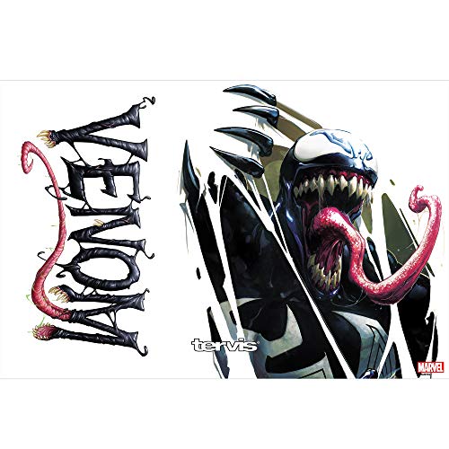 Tervis Triple Walled Marvel - Venom Insulated Tumbler Cup Keeps Drinks Cold & Hot, 30oz - Stainless Steel, Venom Classic