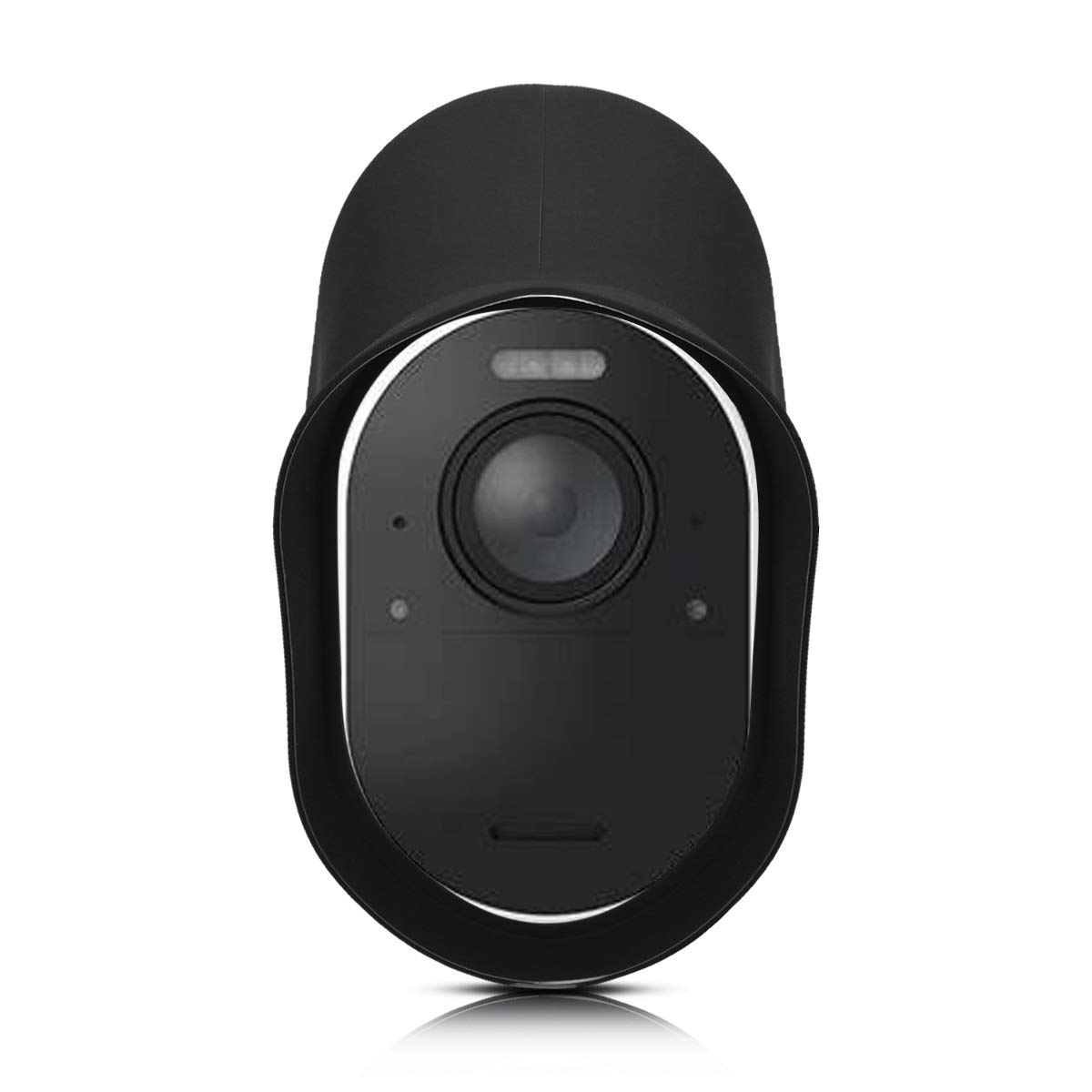 kwmobile 2X Skin Compatible with Arlo Ultra/Arlo Pro 3 / Pro 4 - Silicone Security Camera Case Outdoor CCTV Cover - Black