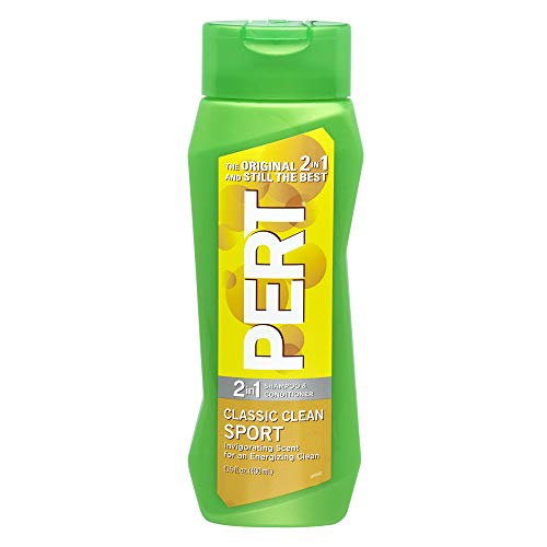 PERT 2-in-1 Classic Clean Sport Shampoo and Conditioner 13.5 Ounce (Pack of 6)