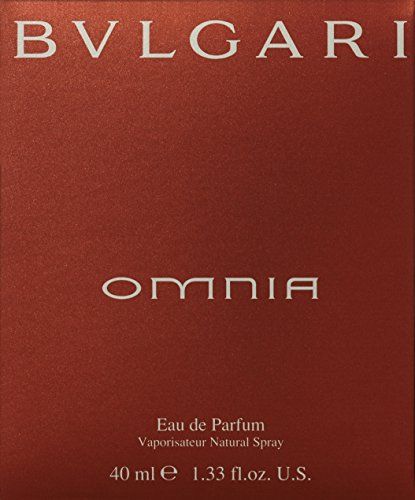 Bvlgari Omnia By Bvlgari For Women. Eau De Parfum Spray Red / Silver 1.33 Ounces
