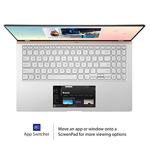 ASUS ZenBook 15 Ultra-Slim Laptop 15.6β FHD NanoEdge Bezel, Intel Core i7-10510U, 16GB RAM, 512GB PCIe SSD, GeForce GTX 1650, Innovative ScreenPad 2.0, Windows 10 Pro, UX534FTC-AS77, Grey