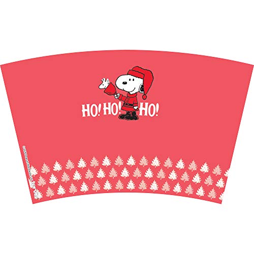 Tervis Peanuts Ho Ho Ho Christmas Holiday Made in USA Double Walled Insulated Tumbler Travel Cup Keeps Drinks Cold & Hot, 16oz, Classic