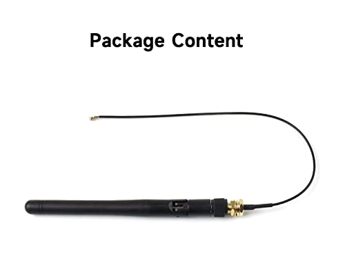 Waveshare Compute Module 4 Antenna Kit Certified for Use with Raspberry Pi Compute Module 4 Supports 2.4G/5G WiFi Frequency Band