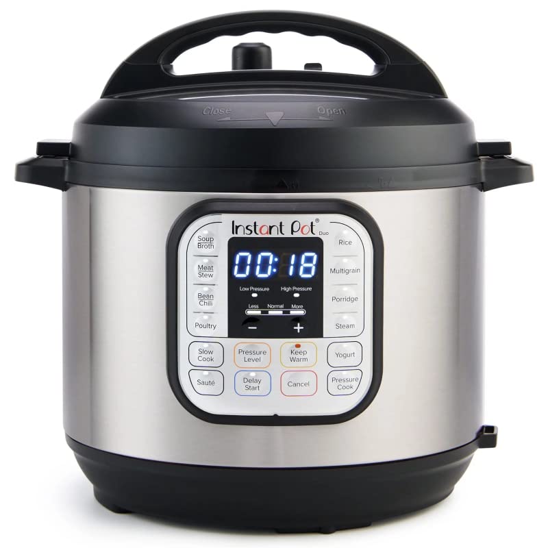 The Pioneer Woman Instant Pot DUO60 6-Quart Frontier Rose 7-In-1 Multi-Use Programmable Pressure Cooker, Slow Cooker, Rice Cooker, Sauté, Steamer, Yogurt Maker, and Warmer