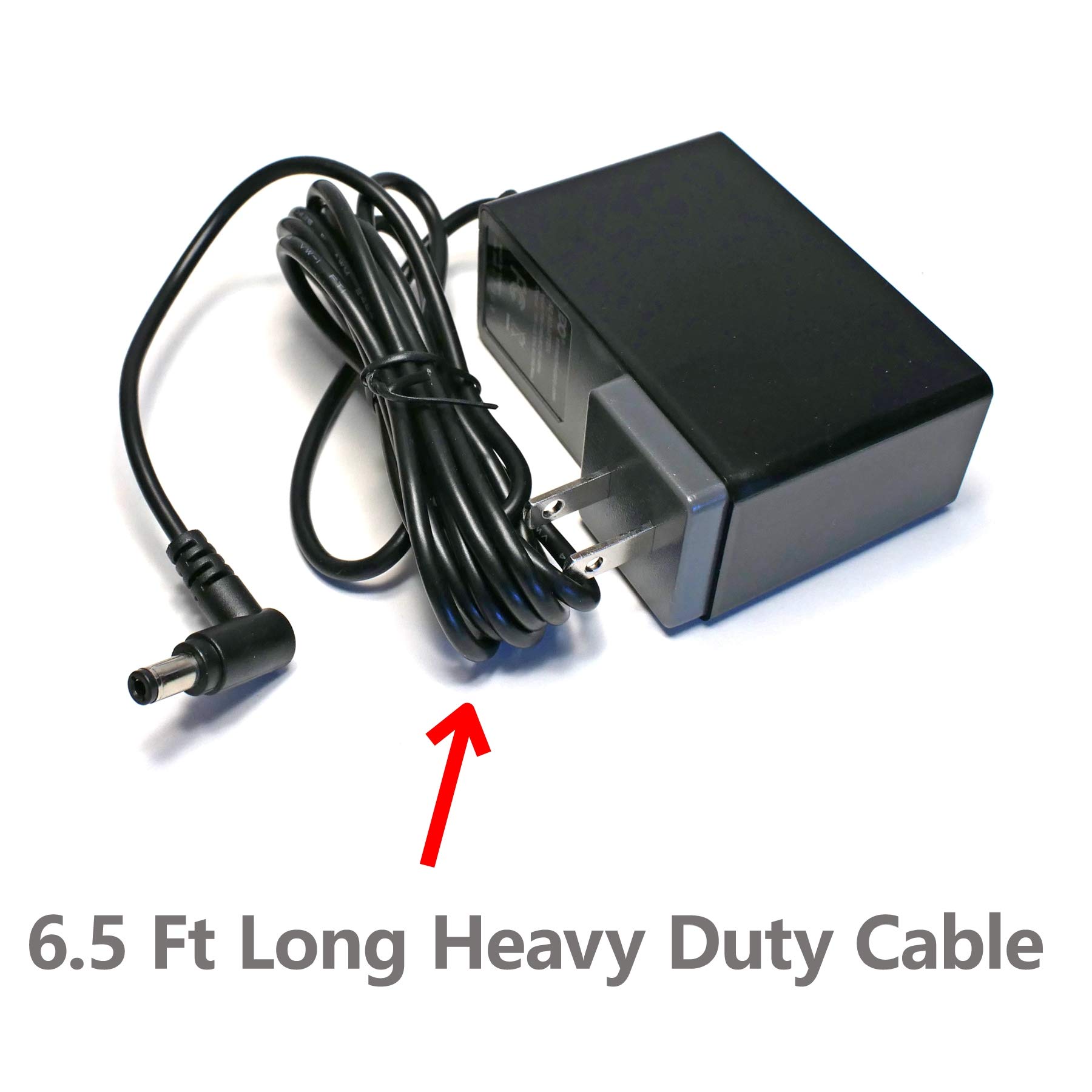 EDO Tech AC Wall Charger for RCA Single Dual Screen Portable DVD TV Combo Player 12V Celestron Telescopes Power Supply Cord