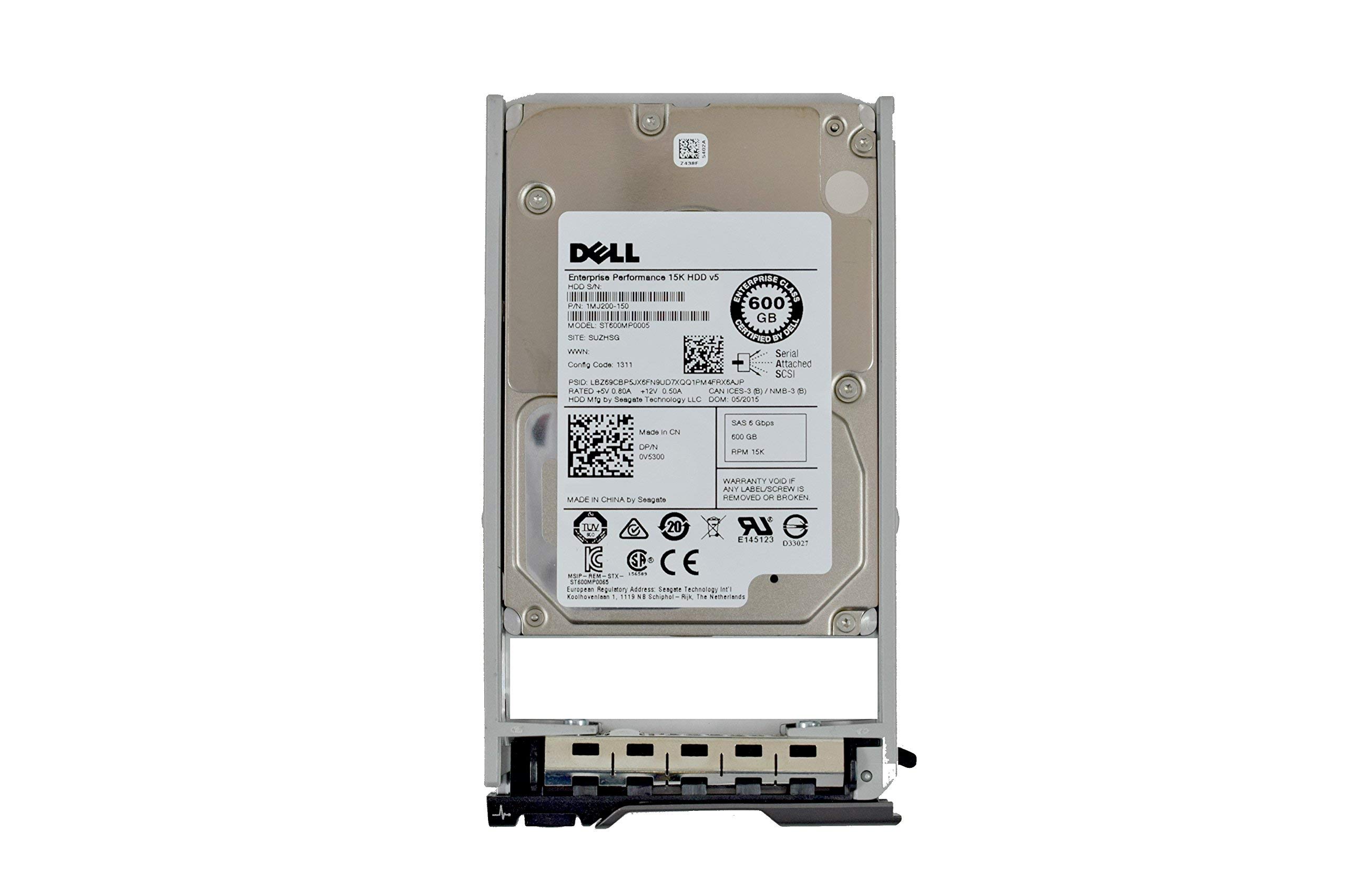 Dell 990FD - 600GB 2.5" SAS 15K 6Gb/s HS Hard Drive (Certified Refurbished)