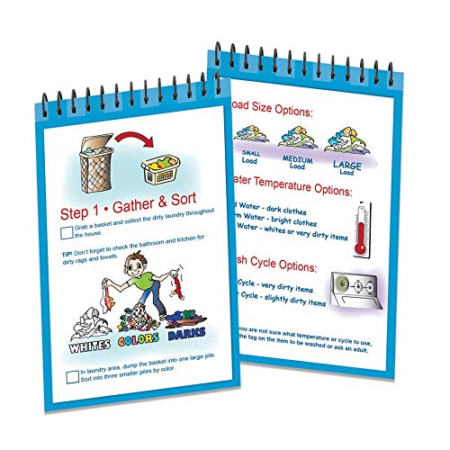 Trigger Memory Kids Chore Chart Step by Step Cleaning System