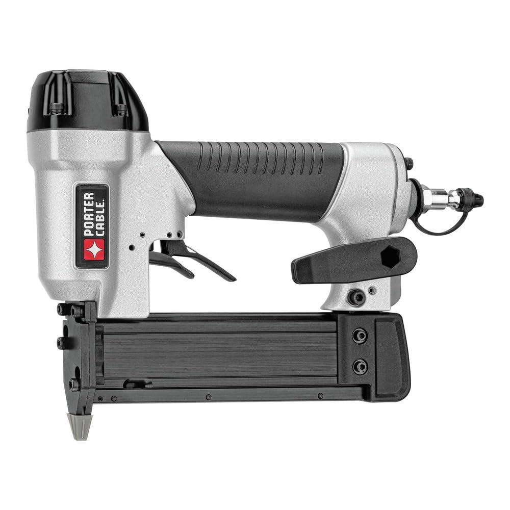 Porter-Cable PCFP3KITR 3-Piece Nailer and 0.8 HP 6 Gallon Oil-Free Pancake Air Compressor Combo Kit (Renewed)