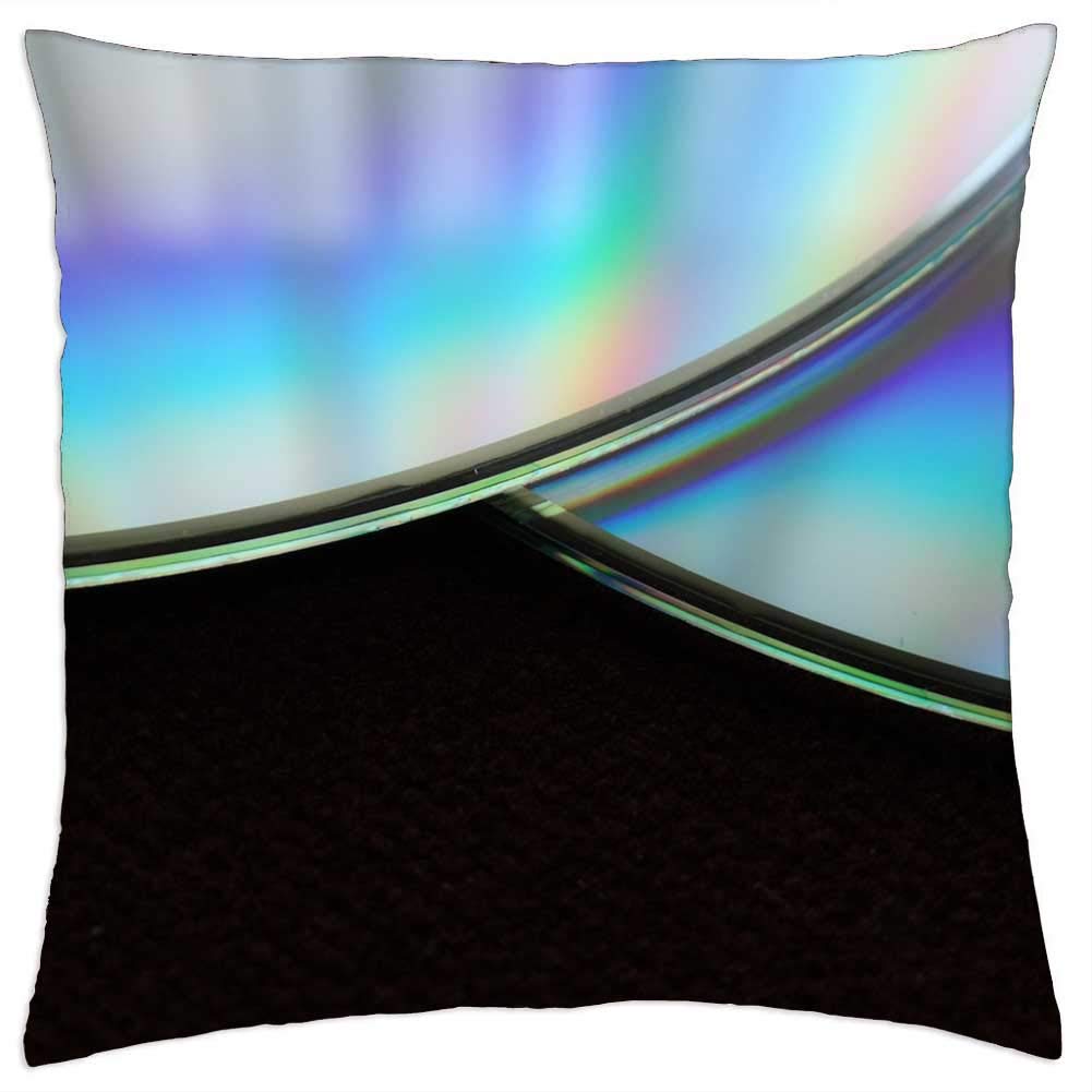 LESGAULEST Throw Pillow Cover (24x24 inch) - Cd DVD Disk Floppy Disk Computer