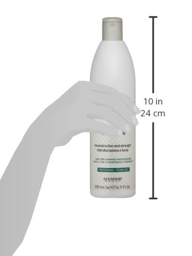 Il Salone Milano Professional Keratin Shampoo for Very Damaged Hair - Reconstruction, Strengthen and Repair - Premium Quality - 16.91 Fl. Oz / 500ml