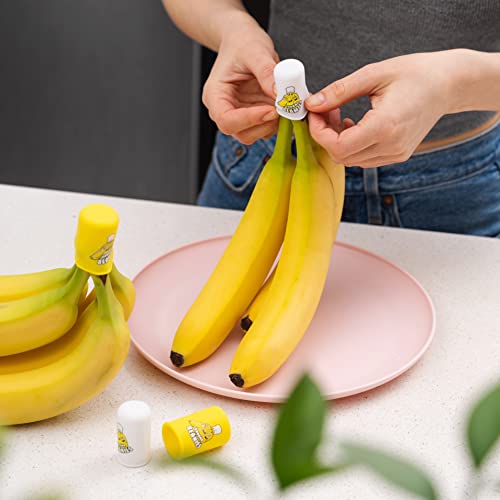Banana Beanie Banana Saver Cap For Preservation Silicone Cover For Banana Keep Bananas Fresh Stem Cover 5 PACK