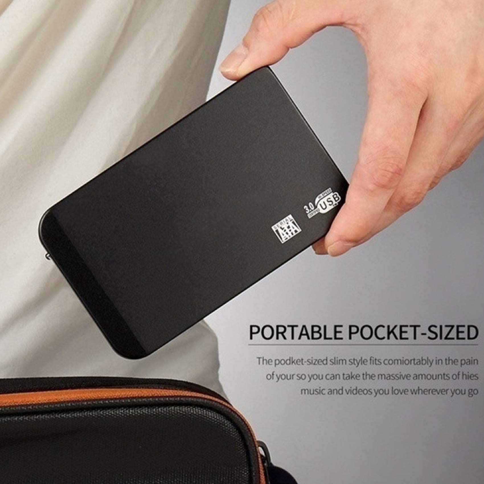 2tb External Hard Drive,USB 3.0 Portable Backup Hard Drive, for PC, Xbox, MAC