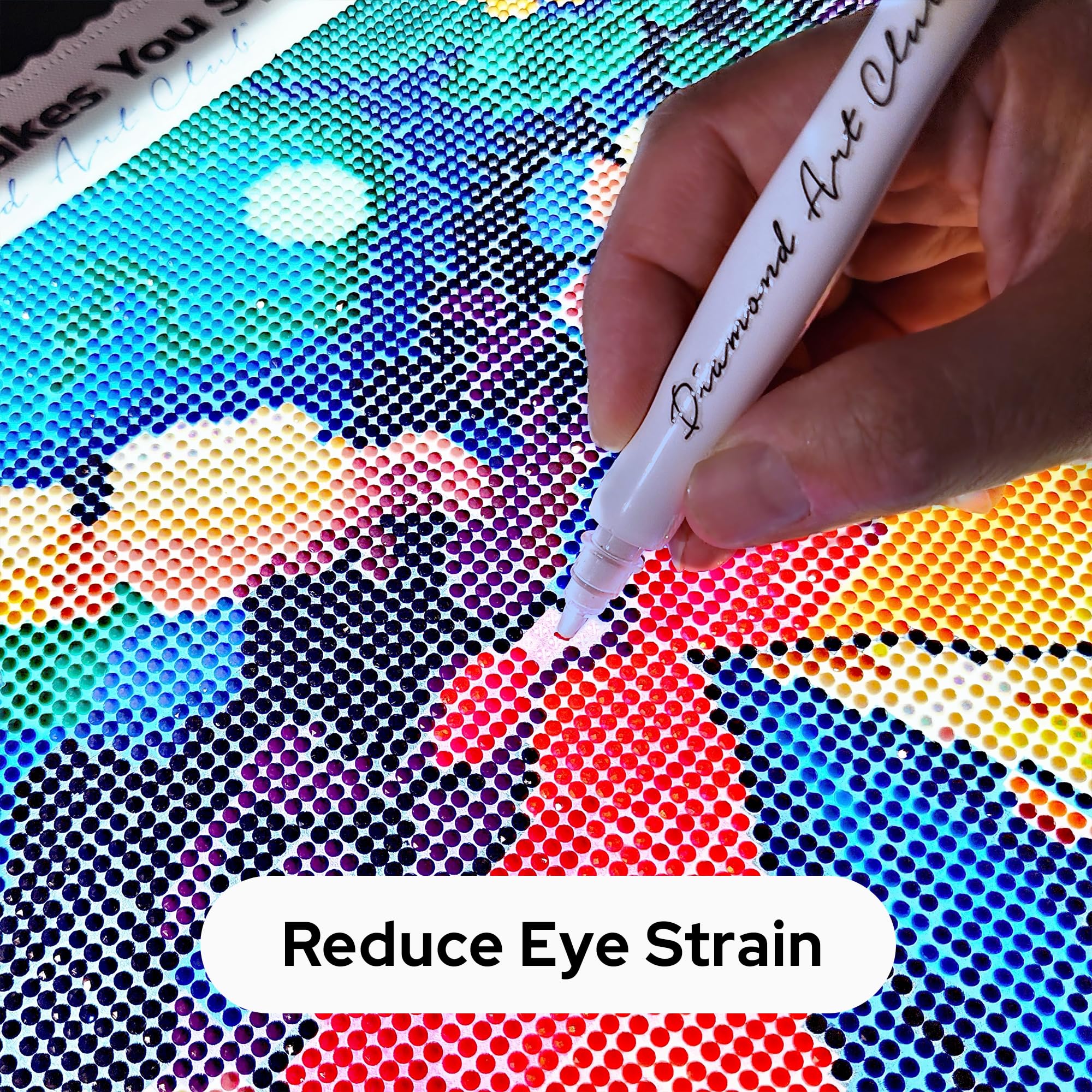 Diamond Art Club Light Pad, USB LED Light Board for Diamond Painting and DIY Crafting, 5D Diamond Art Tools and Accessories, 16.6" x 13.5"