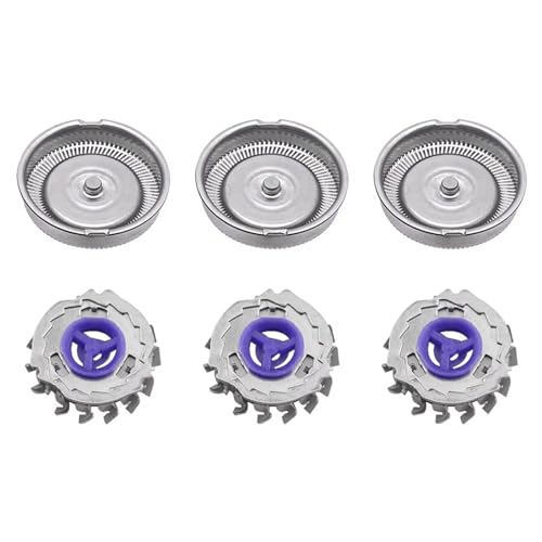 3X Replacement Shaver Head Shaver Blade for Philips Norelco 6948XL, 6947XL, 6945XL, 6940LC, 6900LC, 6863XL, 6856XL, 6854XL